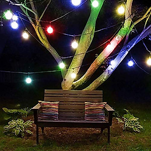 LIUPENGWEI Solar String Light, 50LED Outdoor Crystal Ball Christmas Decorative Lights Christmas Tree Lawn Garden Home Solar Water Dew Lamp Garden Ghost Light