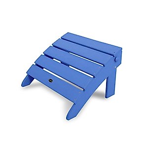POLYWOOD® Classic Adirondack Ottoman, Pacific Blue
