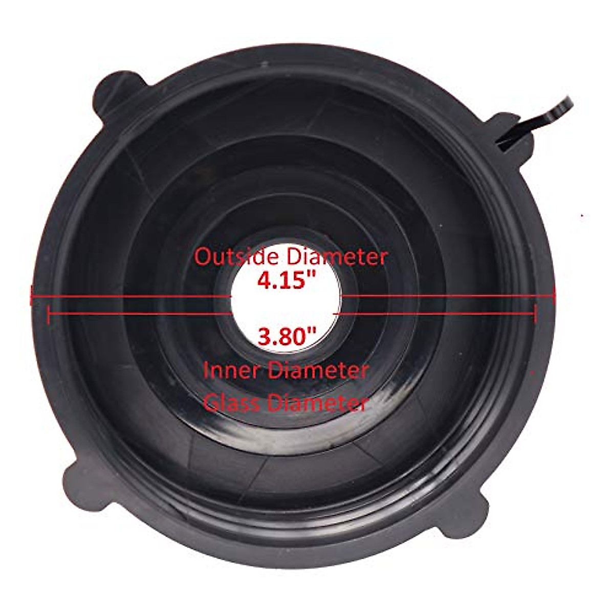 Blendin Replacement Jar Base Bottom Cap, Compatible with Oster Pro 1200 Blender