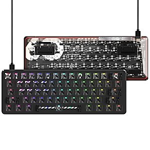 Pulsar Gaming Gears - PCMK Gaming Mechanical Keyboard ANSI Hot Swappable 60% (Barebone, Black)