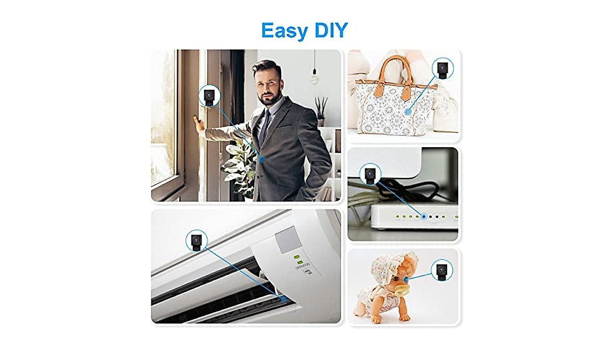 FULAO 1080P Hidden Spy Camera - Secure Your Space