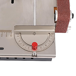 Mini Table Saw 10000RPM Hobby Electric Saw 7-Level Adjustable Speed 0-90 Angle 1.3Inch Cutting Depth DIY Crafts Cutting Tool for Metal Wood Plastic Acrylic 200W