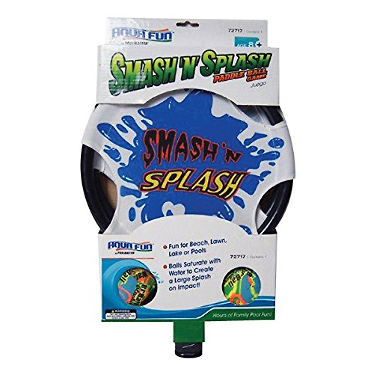 Poolmaster Smash 'n' Splash Water Paddle Ball Swimming Pool Game, 11" diameter