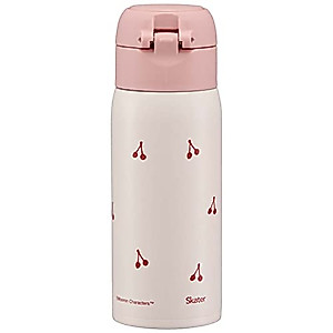 Skater STOT3 Stainless Steel Mug Bottle, Hot and Cold Retention, One-Touch 11.8 fl oz (350 ml), Moomin, Little My, Diameter 2.6 x Height 7.2 inches (65 x 182 mm)