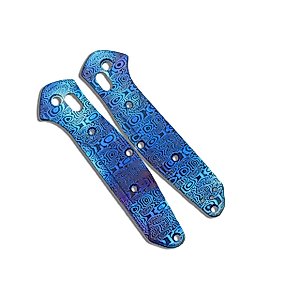 Dama LADDER Flamed Titanium Scales for Benchmade 940 Osborne