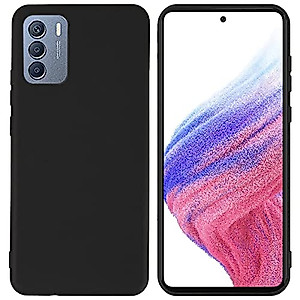 JR rutien Case for Infinix Zero 5G 2023 Phone Case Soft Shockproof Full Body Protection Protective Silicone Case (Black)