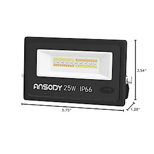 Smart Outdoor LED Flood Light,RGBW Landscape Light Stage Light Controled by APP/Alexa/Google Home,5000K 200W Equivalent IP66 Waterproof Timing Dimmable,Suit for Garden Party Halloween,2 Pack