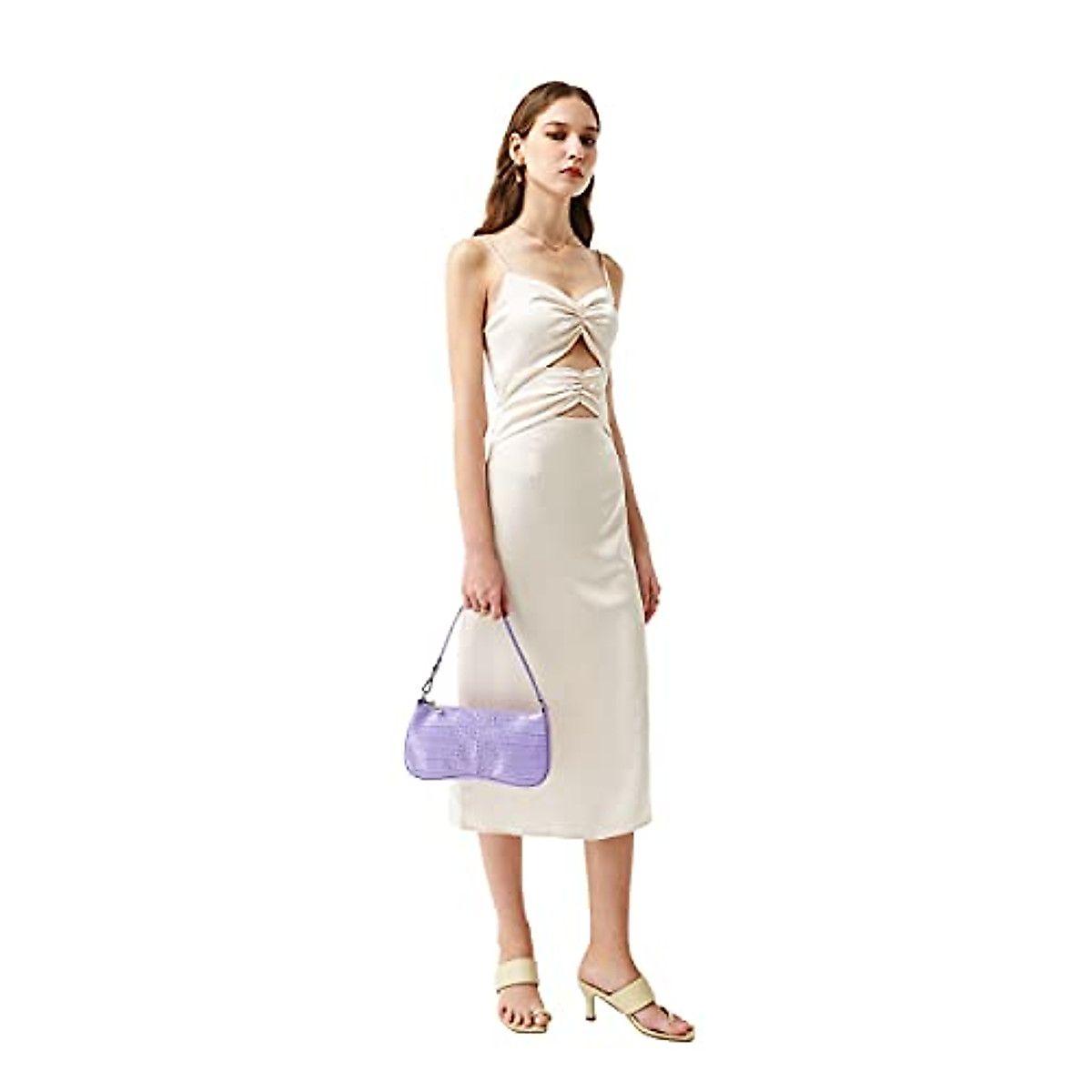 JW PEI Women's Eva Shoulder Handbag (Light Purple)