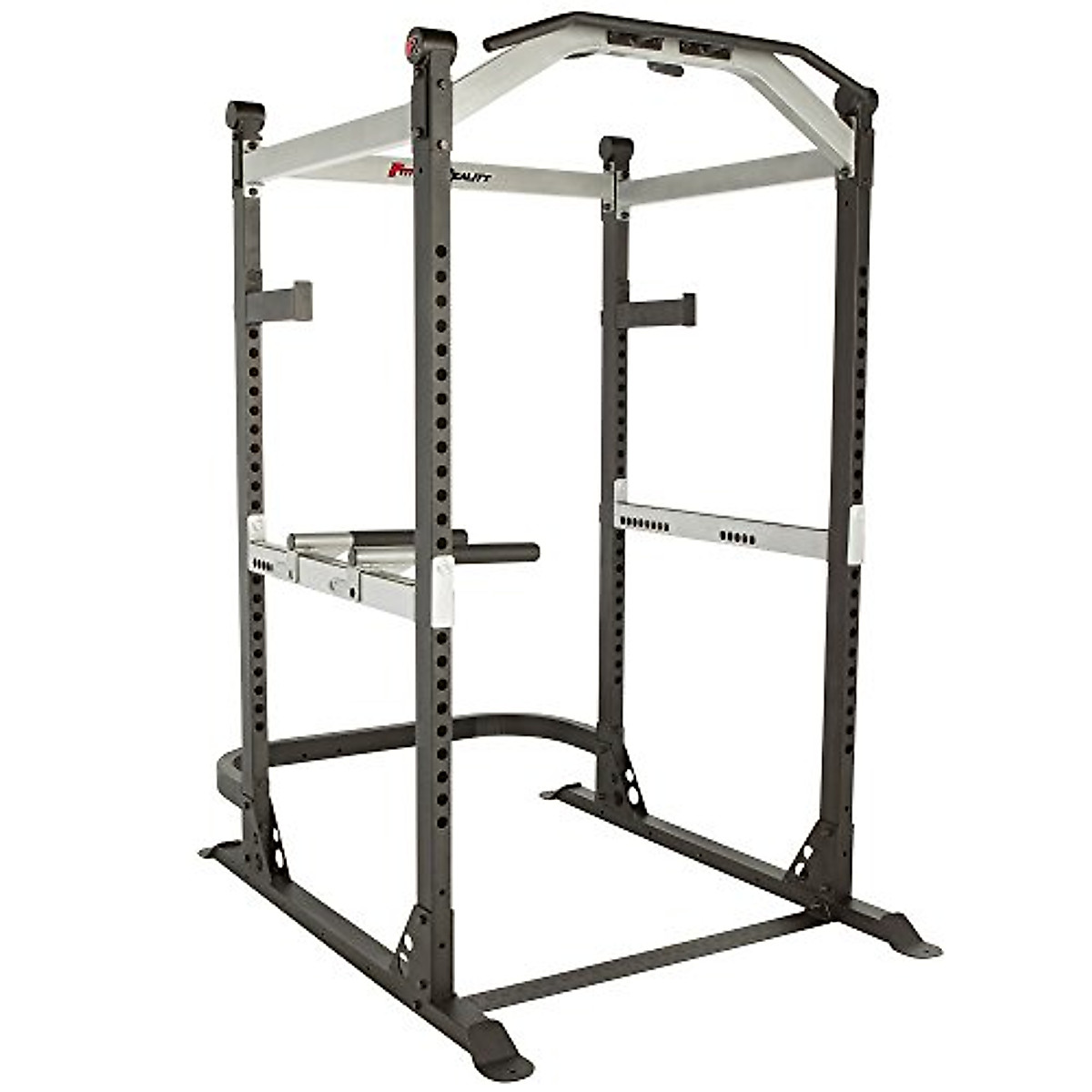 Fitness Reality X-Class Light Commercial High Capacity Olympic Power Cage, Without Lat Pull-Down Attachment, Grey