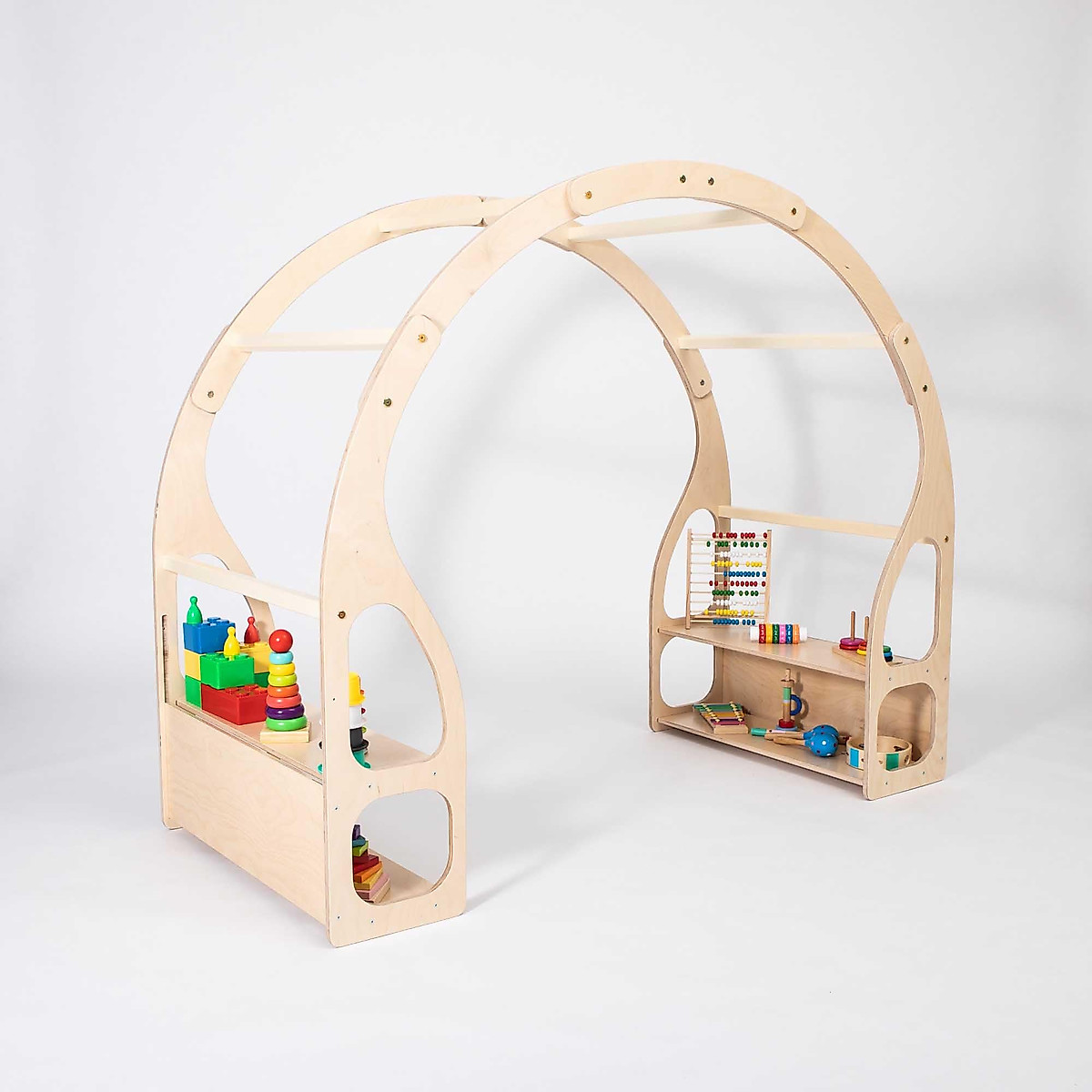 Playstand for kids, Play stand for toddler, Toy shelf, Montessori toy shelf, book storage, Montessori shelf