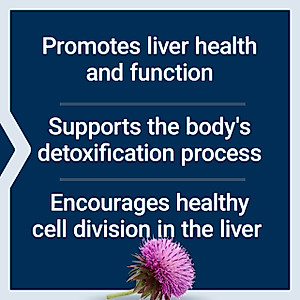 Life Extension Milk Thistle, silymarin, silibinins, isosilybin A & B, delivers full-spectrum milk thistle benefits for liver health, non-GMO, gluten-free, vegetarian, 60 capsules