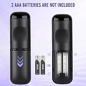 JNGKE Roku Replacement Remote Control Only for Roku TV, for TCL Roku/Hisense Roku/Onn Roku/RCA Roku/Sharp Roku ect, with Netx/Disn+/Prime Vid/Hu Buttons【Not for Roku Stick & Box & Player】
