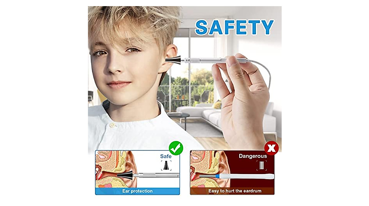 Digital Otoscope with 7-Inch Screen & 3.9mm Ear Camera | Hiacinto