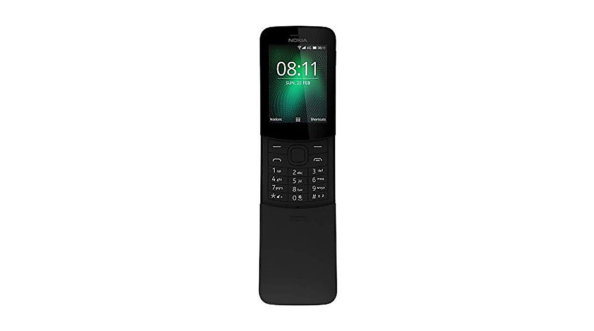 Nokia 8110 (2018) Dual-SIM Smartphone – Unlocked Black