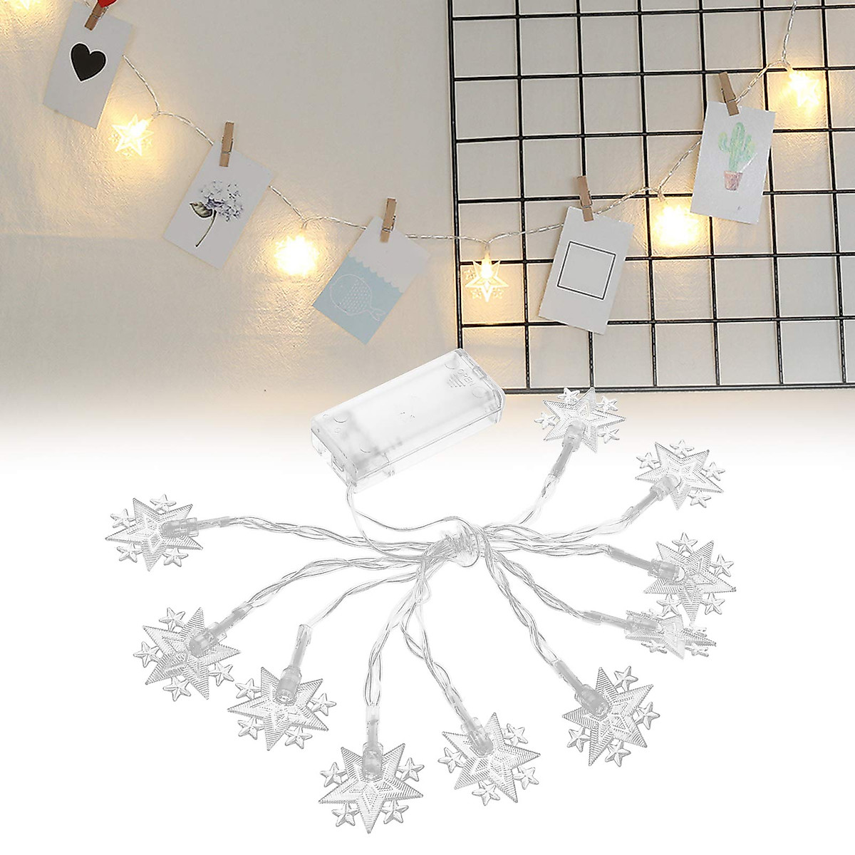 Xinde Decorative Light, Soft Lighting String Light, for Indoor and Outdoor Christmas, Easter, Halloween Home Bedroom, Garden Decoration Birthday Parties, Weddings
