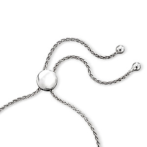 Ross-Simons 0.30 ct. t.w. Diamond Butterfly Bolo Bracelet in Sterling Silver