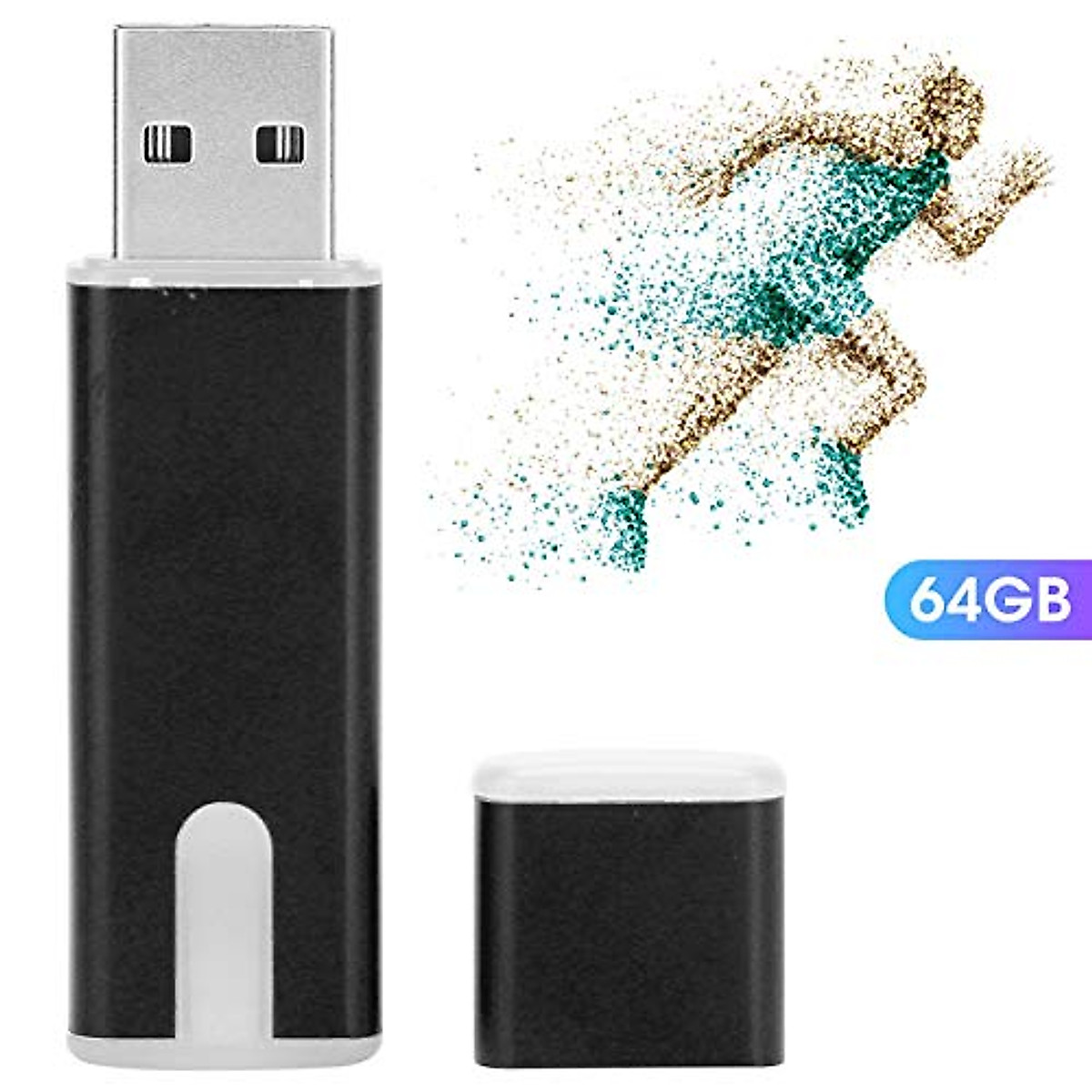 Memory Stick, Portable Computer Accessories U Disk, Flash Drive Office for Computer Home Tablet(64GB)
