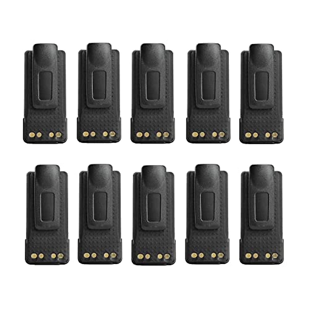 (10 Pack) PMNN4409AR PMNN4409 7.4V 2600mAh Two Way Radio Battery Replacement for XPR7580 XPR7580e XPR7550 XPR7550e XPR 3300 XPR3300e XPR3500 XPR3500e APX4000 APX1000 APX3000 DP4400 DP4601 PMNN4448