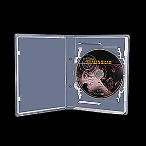 MANWU Universal Game Case（empty）for N64/SNES(US)/Sega Genesis/MegaDrive/Super Nintendo （pack of 10）