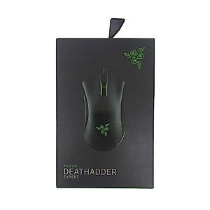 Razer DeathAdder Expert - Optical Esports Ergonomic Professional-Grade Gaming Mouse - 6,400 Adjustible DPI