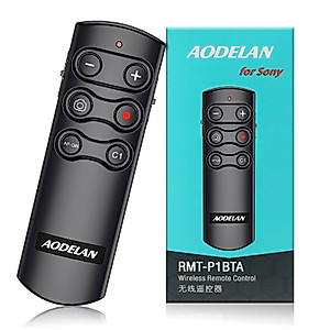 AODELAN Wireless Remote Control Camera Shutter Release for Sony ZV-E10, FX3, ZV-1, A7SM3, A7C, A7RIV, Alpha 9,7R IV,7R III, 7 III, 6600, 6400, 6100, 9 II, RX0 II, RX100 M7; Replces Sony RMT-P1BT