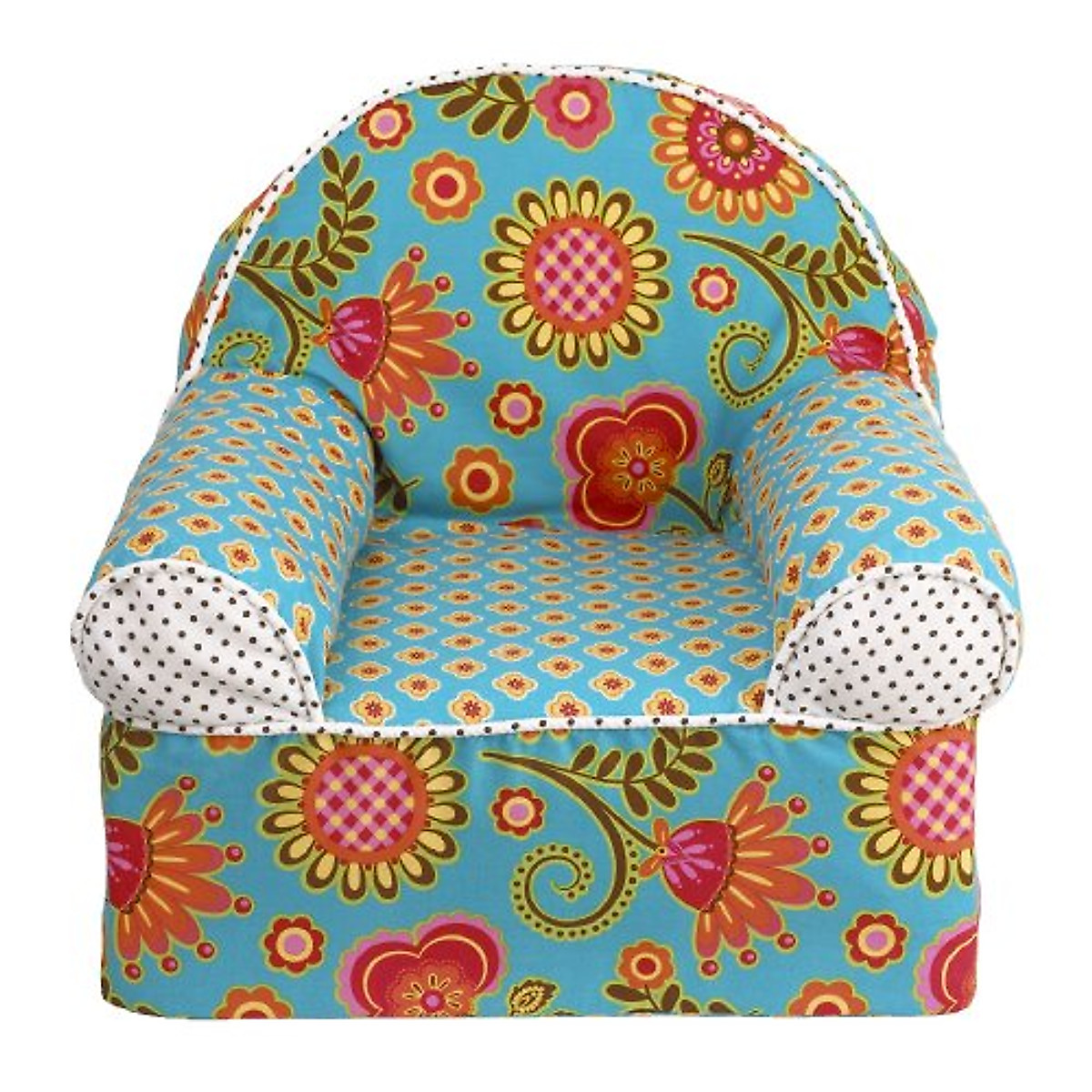 Cotton Tale Designs Gypsy Chair, Turquoise/Red/Orange/Yellow (GPCH)