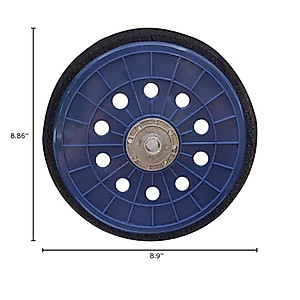 MYTOL 9 Inch 10 Hole Hook and Loop Replacement Sanding Disc Backing Pad for MYTOL H21K3 Drywall Sander for Wall Sanding Working