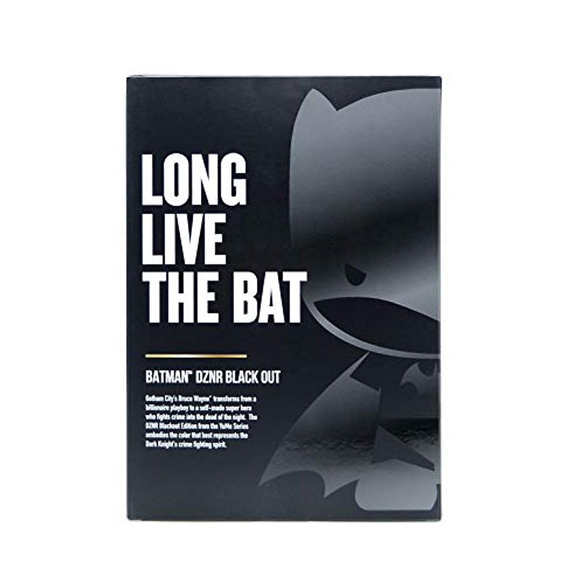 YuMe 10" DZNR Batman 80th Anniversary Collector Plush – Blackout Limited Edition