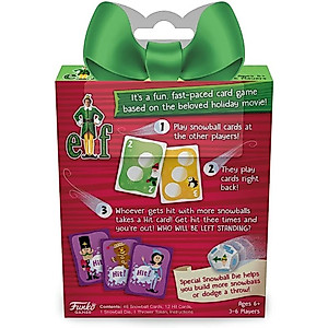 Funko Elf - Snowball Showdown Card Game, Multicolour