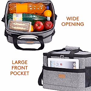 Lifewit Soft Cooler Bag 60-Can Lightweight Portable Cooler Tote Single Layer
