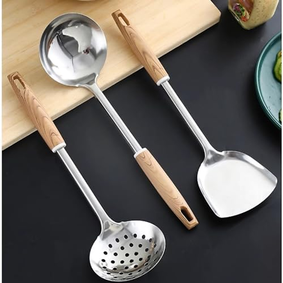 LMMDP Kitchen Utensil Set Cooking Baking Kitchen Tools Shovel Spoon