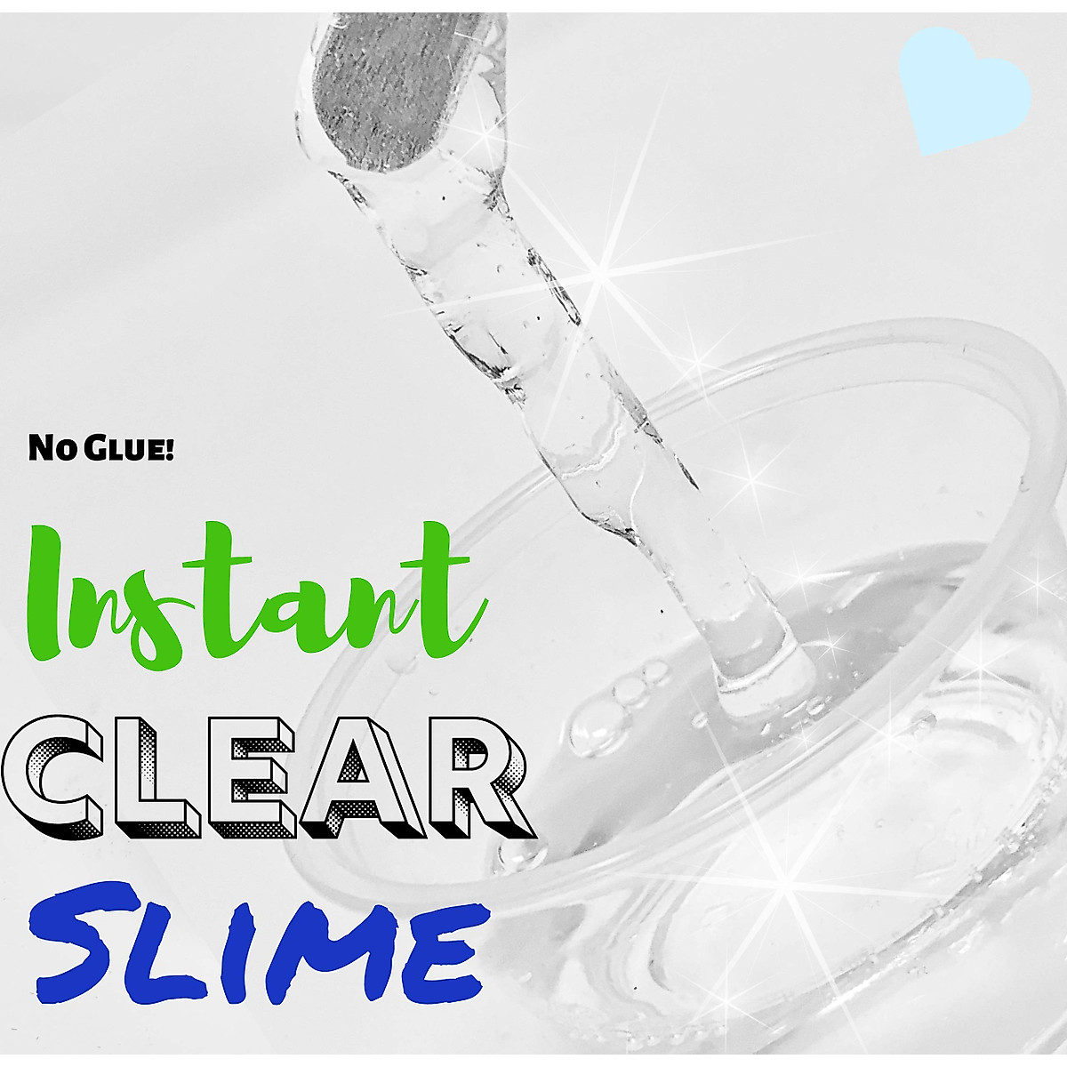 Ultimate Slime Kit - 10 Slimy Experiments | Make Glow-in-The-Dark, Clear, Color-Shift, Bounce, & Other Cool Slimes | Fun STEM & Science Activity Kit Gift for Kids & Teens