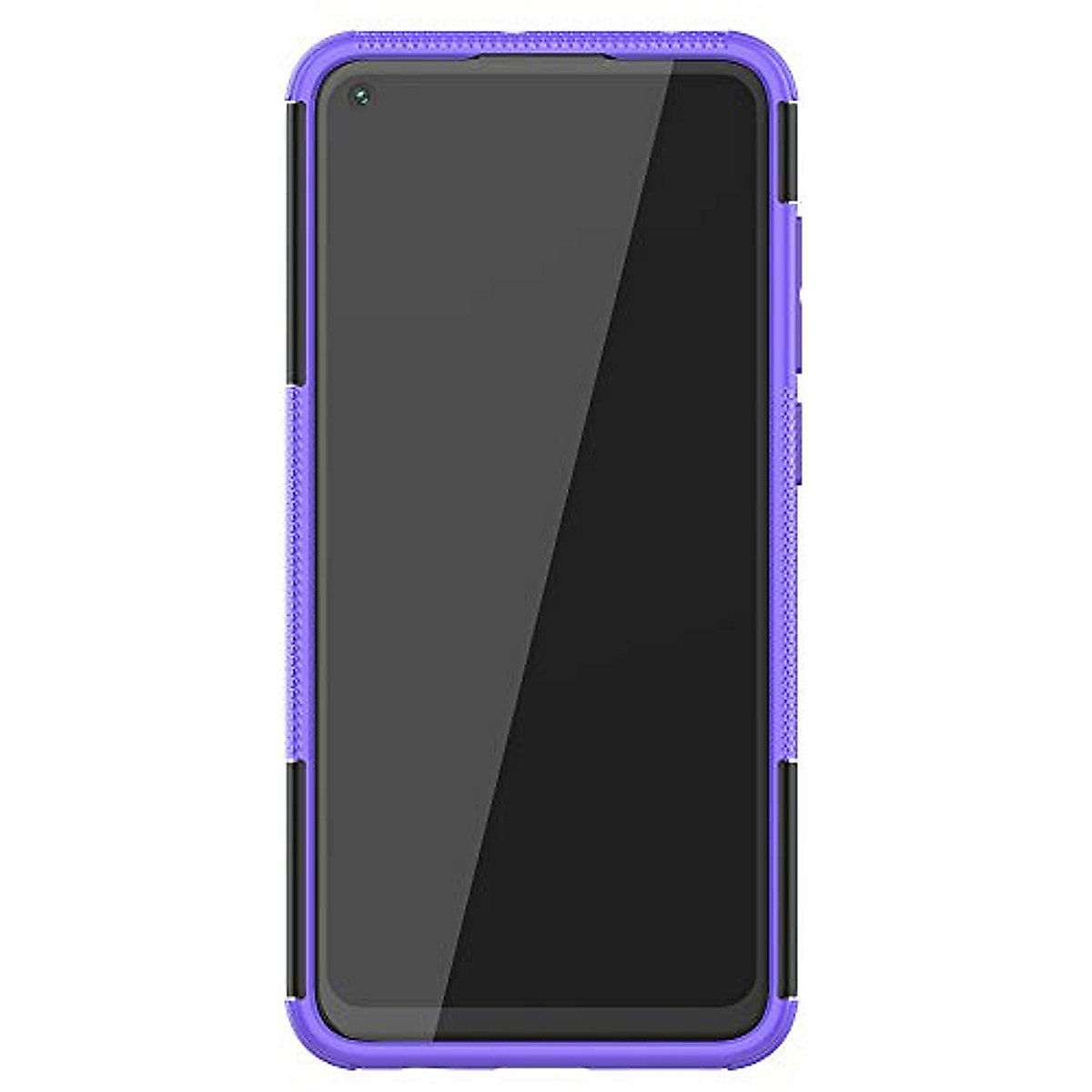 COTDINFORCA Compatible with Xiaomi Redmi Note 9 Case,Redmi Note 9 Case Heavy Duty with Kickstand Dual Layer Drop Protection Shockproof Hard Phone Case for Xiaomi Redmi Note 9. Hyun Purple