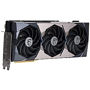 MSI Gaming GeForce RTX 3090 24GB GDRR6X 384-Bit HDMI/DP 1875 MHz Ampere Architecture OC Graphics Card (RTX 3090 Suprim X 24G)