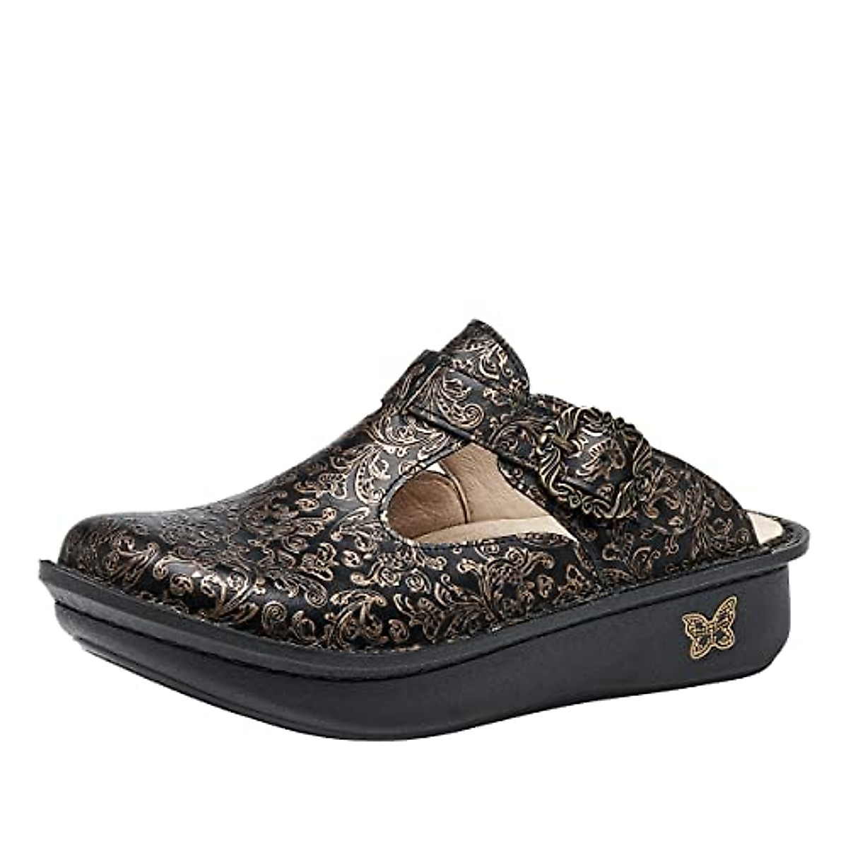 Alegria Women's Classic Boheme Leather Clog 9.5-10 M US