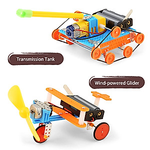 STEM Science Kits for Kids 5-7 8-12, Robot building Kit STEM Toys for Boys Crafts 5-8 6-8, Science Activities Experiments Engineering Project Electronic Toy for 5 6 7 8 9 10 11 12 Year Old Boy Gifts