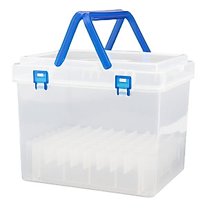 Yiju Markers Pens Box Pen Holder Storage Organizer Case for Paint Sketch Markers, 80 Slot