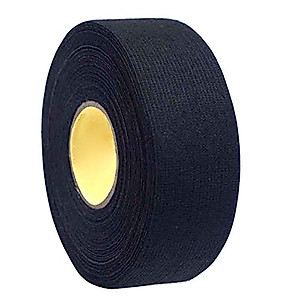 Wiring Harness Cloth Tape,MoreChioce Car Waterproof Tape Noise Reduction Car Wiring Harness Tape Electrical Insulation Tape Heat-Resistant Adhesive for Car Motorcycle 25m x 3cm,Black