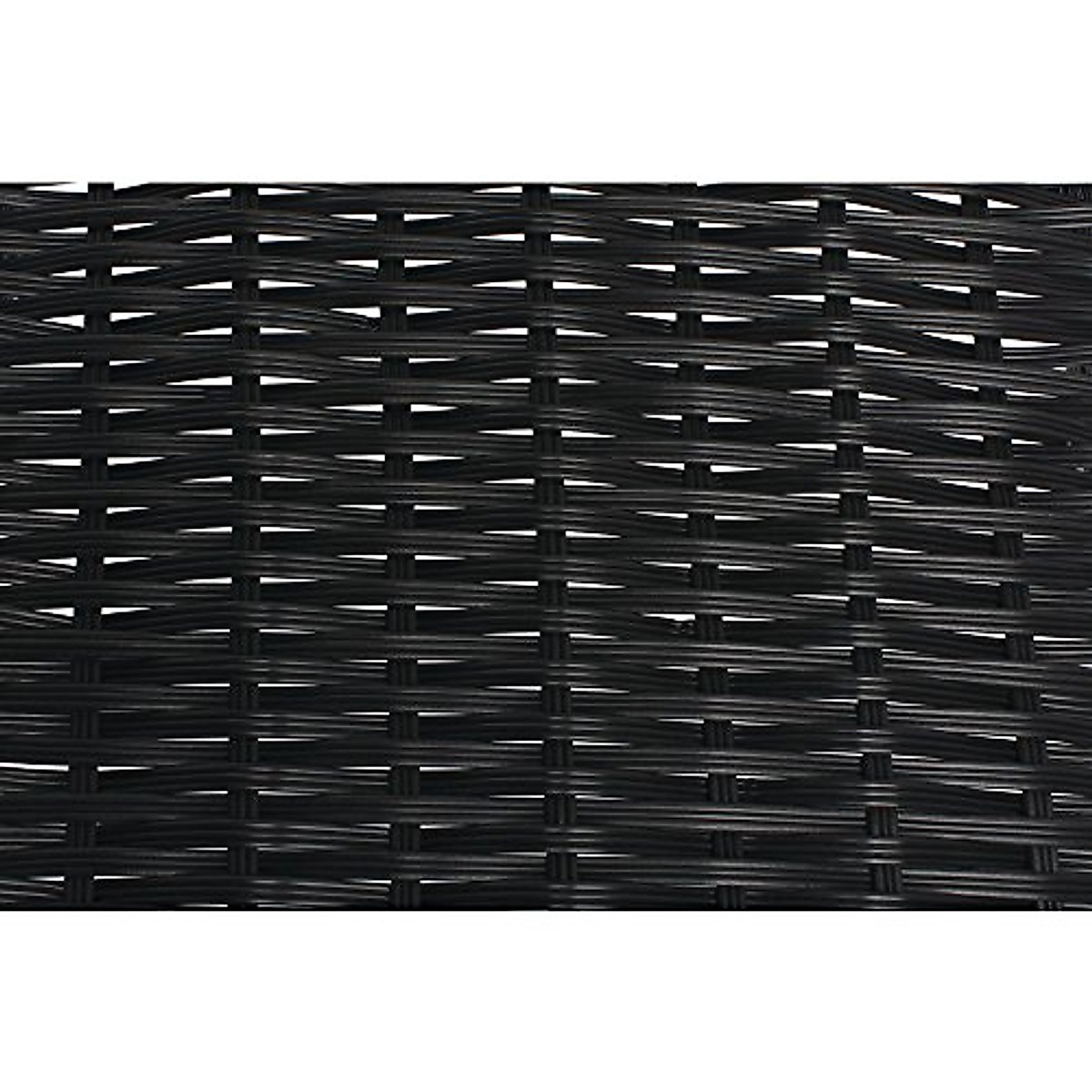 HUBERT® Black Tapered Produce Basket - 11 1/2"L x 18"D x 1 1/2" to 5"H
