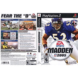 Madden NFL 2005 - PS2 (Renewed)