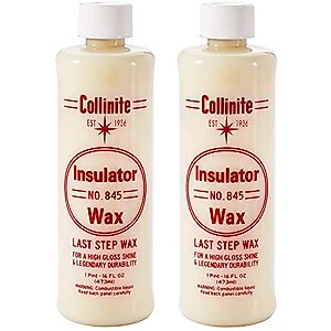 Collinite No. 845 Insulator Wax, 16 Fl Oz - Pack of 2