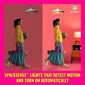 WiZ 60W A19 Tunable White LED Smart Bulb - Pack of 1 - E26- Indoor - Connects to Your Existing Wi-Fi - Control with Voice or App + Activate with Motion - Matter Compatible