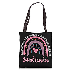 Social Work Month Appreciation Day School Worker Tote Bag