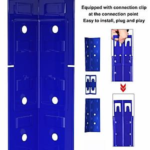 Yiyai Garage Shelving Heavy Duty Storage Shelves - 59" High 27.6" Wide 12" Deep Metal Shelf Unit - 5-Tier Garage Utility Shelf Rack for Pantry Warehouse Basement, Boltless Assembly, Load 1930 LBS