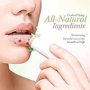 Lip Balm Bulk Unlabeled - Made in USA 50 Pack Vanilla Bulk Chapstick - Natural Ingredients Vitamin E Shea Butter - Custom Chapstick Bulk For Party & Wedding Favors