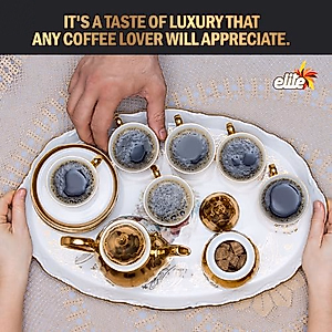 Elite Turkish Ground Roasted Coffee Bag, 3.5000-ounces (Pack of 10)