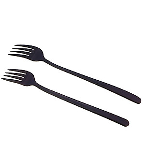 JASHII Mirror Polished Purple 20-Piece SUS304 Stainless Steel Flatware Set,Silverware Set Dinner Knife Fork Spoon Dessert Fork Salad Spoon Service for 4