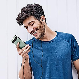 Wired Headphones Earphones for Laptop PC Chromebook Noise Cancelling Ear Buds with 3.5mm Plug in Audio Jack Microphone HiFi Stereo Clear Call Volume Control for Kindle Fire Nintendo Switch MP3 Android