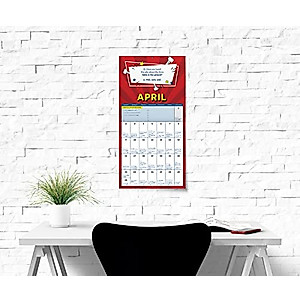 2023 Dad Jokes Wall Calendar: 365 Days of Punbelievable Jokes (A Monthly Calendar & White Elephant Gag Gift for Him or Her)