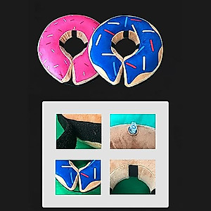 PASNMKvn Neck Wound Recovery Collar Injury Anti Biting Elizabethan Collar for Dogs PVC Pet Collar Puppy Recovery Supplies